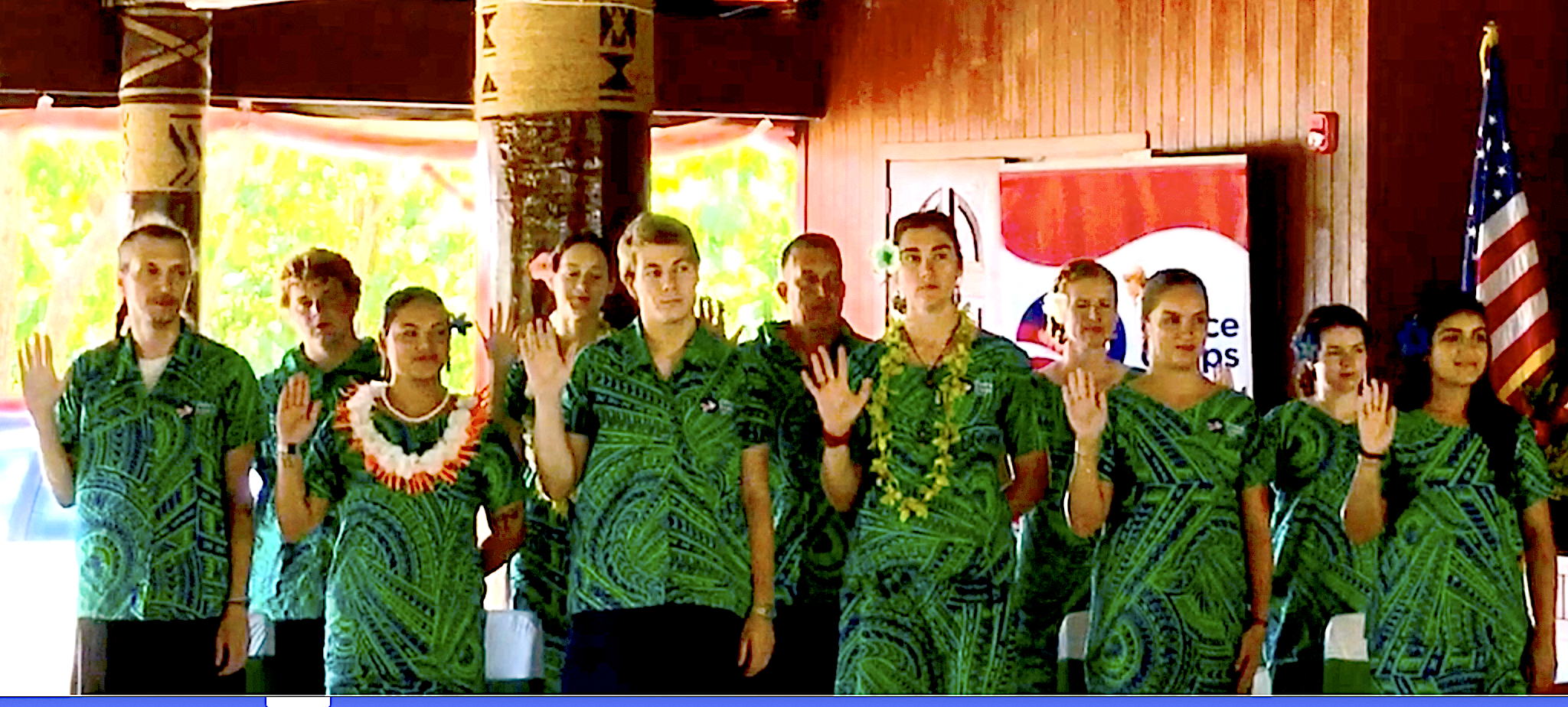 Peace Corps Volunteers Group 94 Sworn into Service. – Newsline Samoa