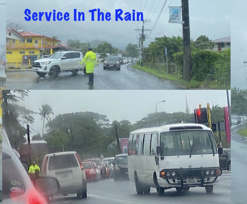 Duty Calls! Poor Weather Or Not. – Newsline Samoa